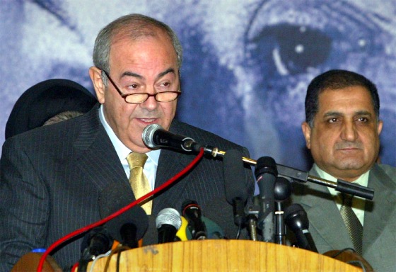 Iraq election campaign starts; Allawi joins race