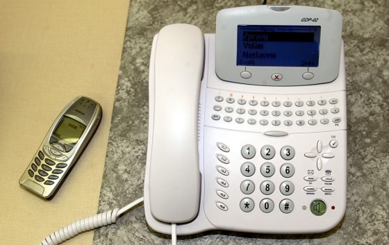 Extra-large cell phone aimed at elderly