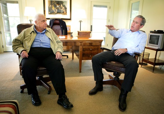 Sharon brushes off warning from Bush