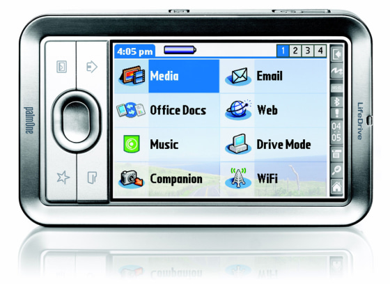PalmOne unveils 4GB 'LifeDrive'