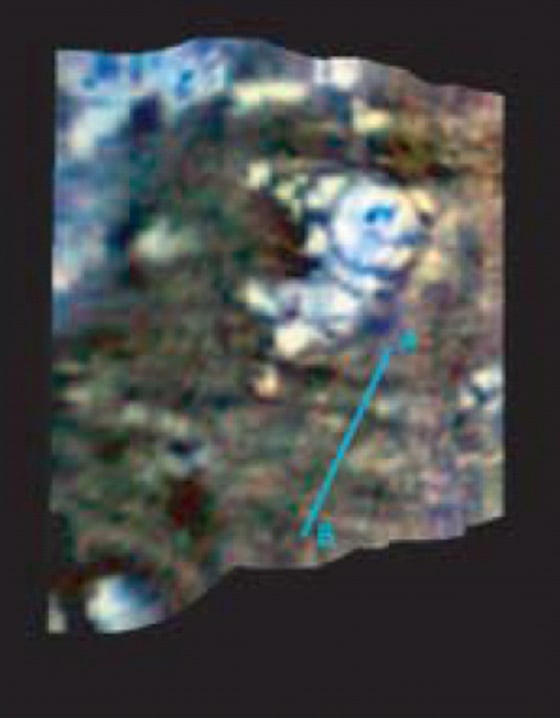 Ice volcano identified on Saturnian moon