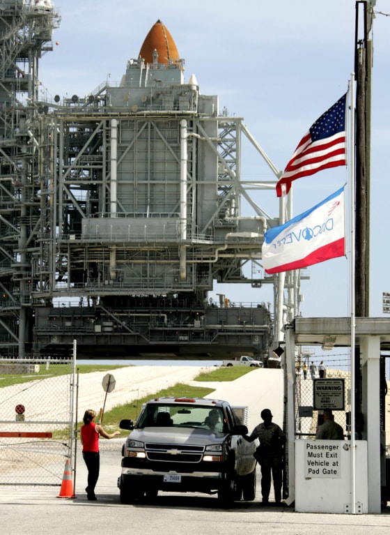NASA relaxes some shuttle launch security