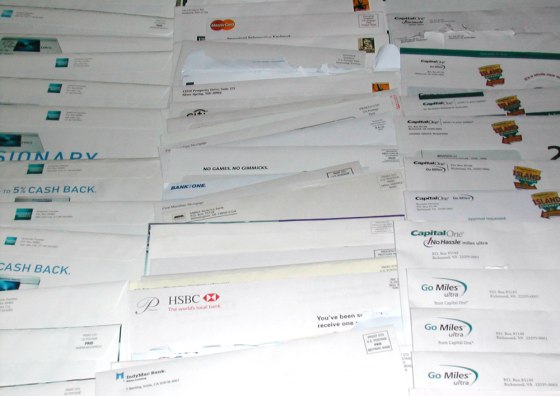 Deluged with credit card mail? Help is coming