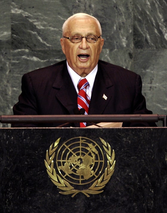 Sharon says Palestinians deserve own state