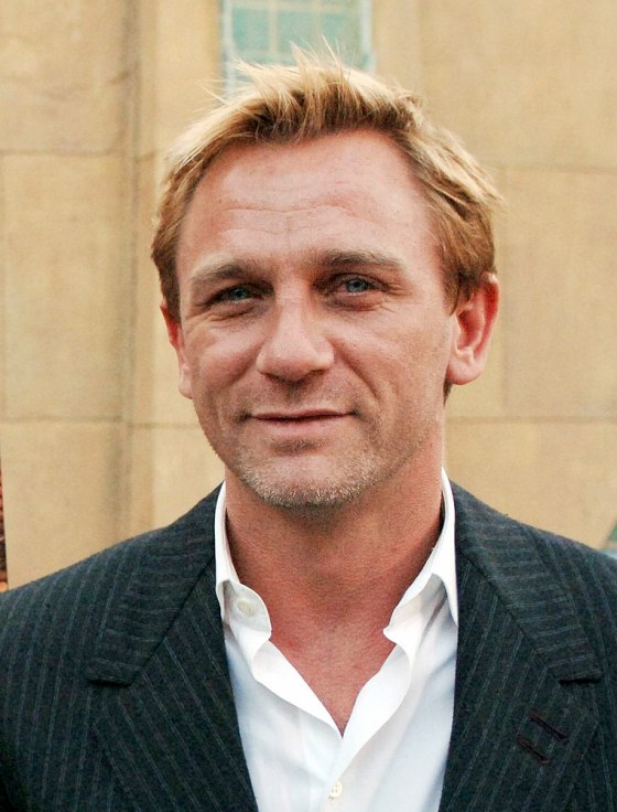 The new blond Bond isn't shaken by the role