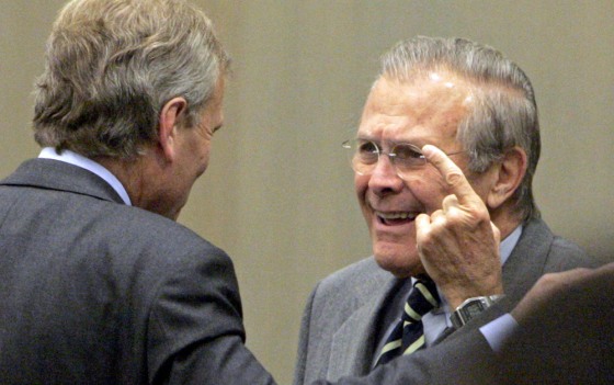 Rumsfeld on tour in a changing world