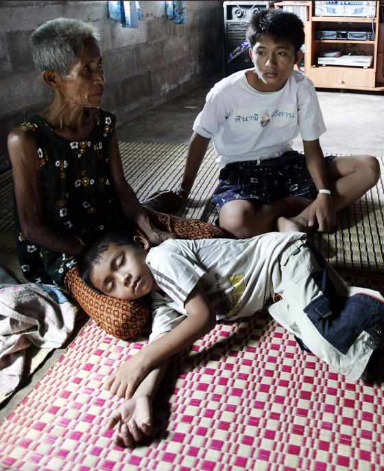 Tsunami leaves orphans far from sea