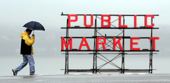 Seattle nears record for rainy days