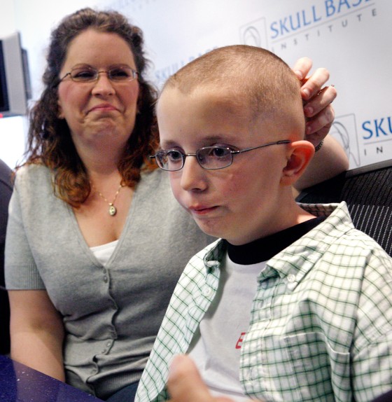 Boy wins battle against 'Frank the Tumor'