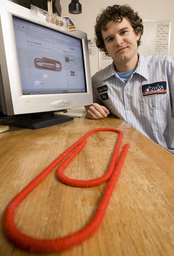 Trade a paper clip for a house?