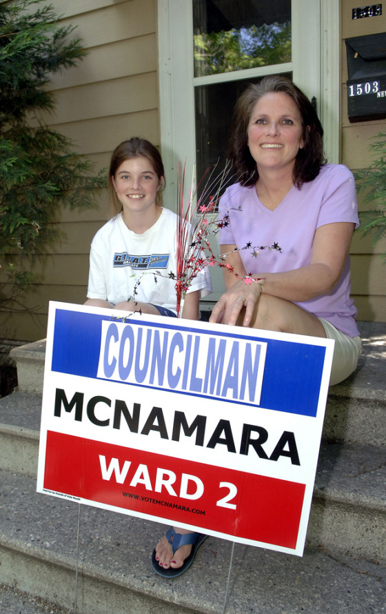 Marine elected to City Council while in Iraq