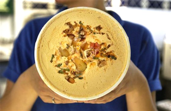 Hot ice cream comes with an icy warning