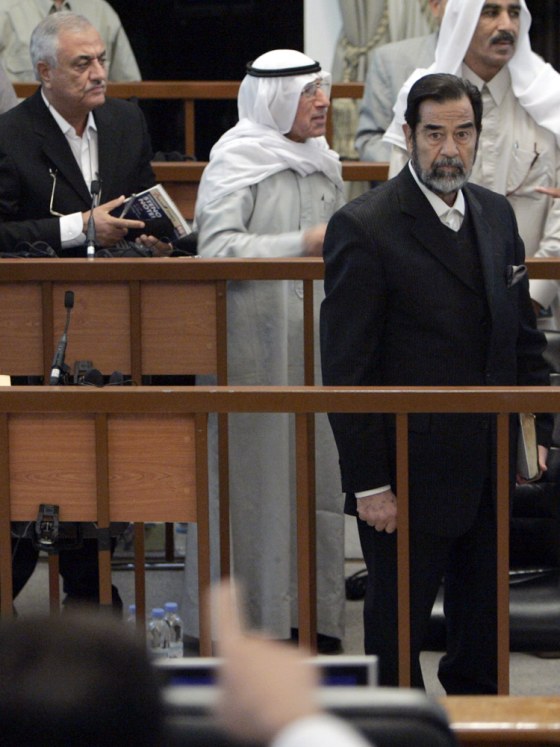 Saddam ejected from court for 2nd day in a row