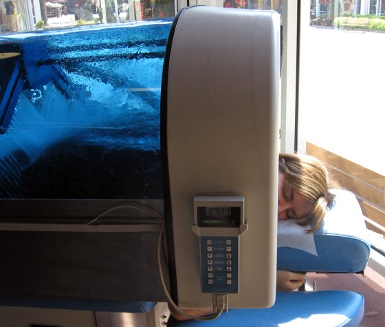 Aqua massage at Six Flags: 15 minutes of bliss