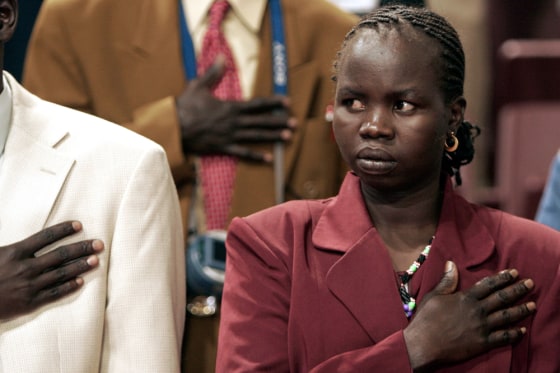 ‘Lost Girl of Sudan’ becomes U.S. citizen
