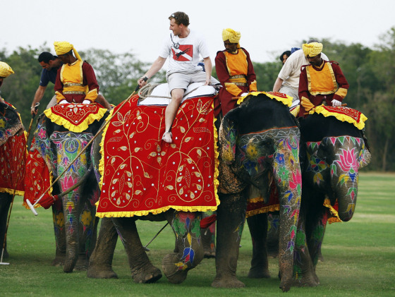 Elephant polo draws celebrities, critics
