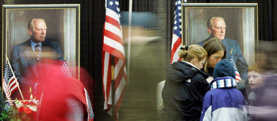 Gerald Ford laid to rest in Michigan