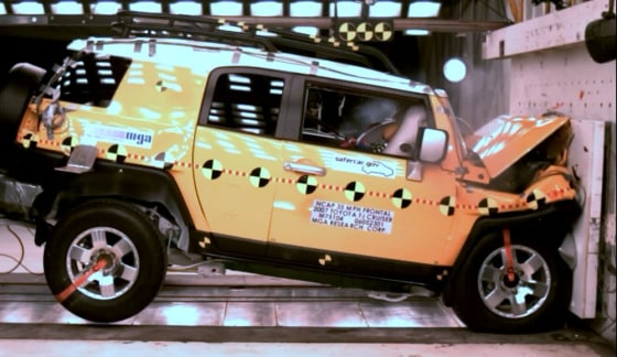 Government to improve crash test program