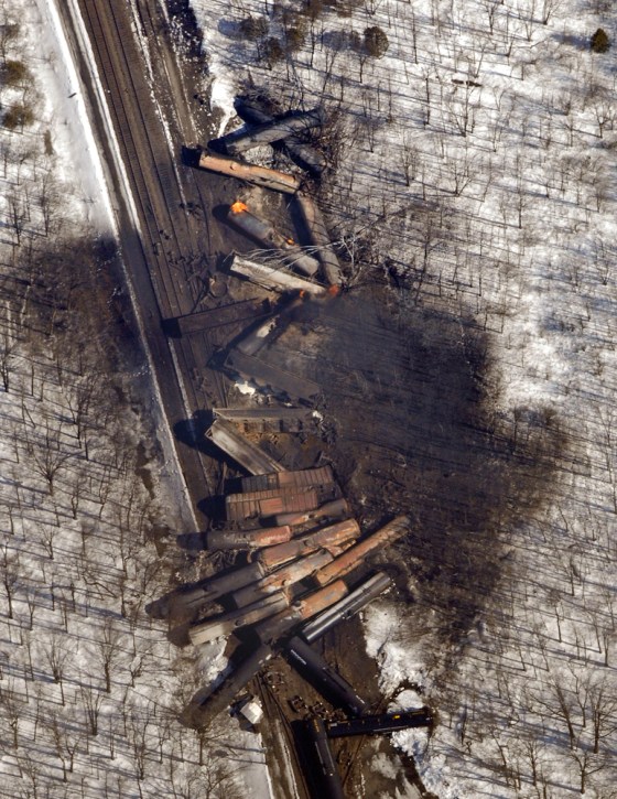 Propane cars explode in upstate New York