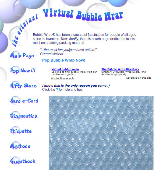 Got work to do? Play on the Web instead