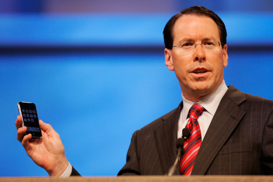 New CEO takes helm at telecom giant AT&T