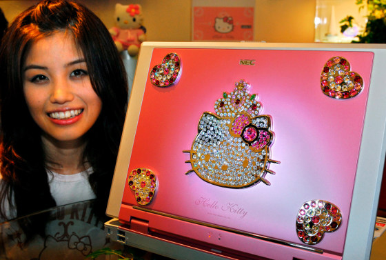 NEC releases pink Hello Kitty laptop