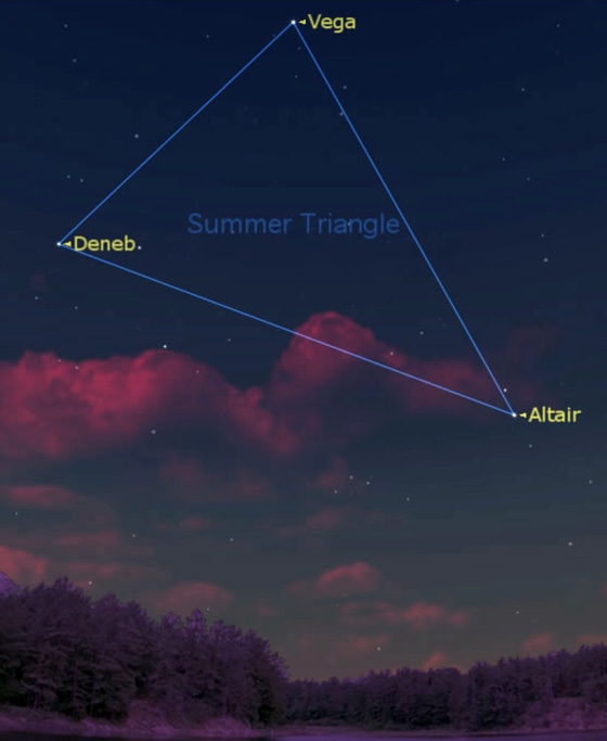 Doorstep astronomy: See the summer triangle