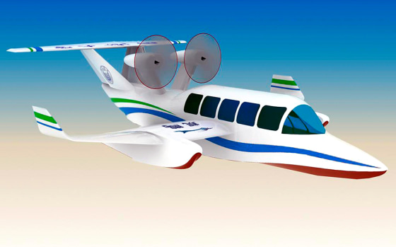 China develops water-skimming plane