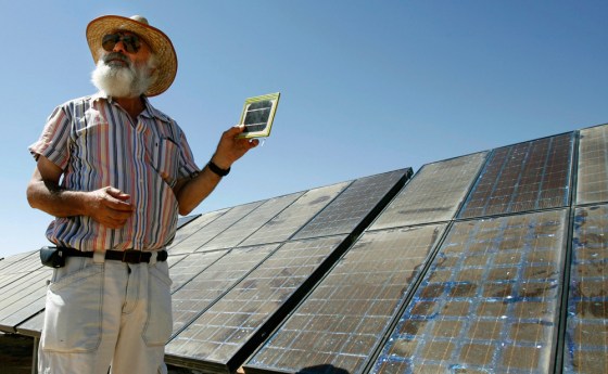 Solar power progress in Israel's Negev desert