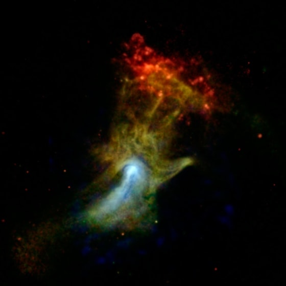 'Hand of God' Spotted by NASA Space Telescope