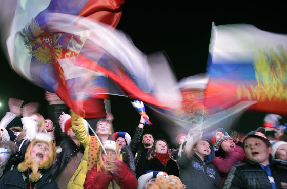 Russia Radiates as Games Kick Off