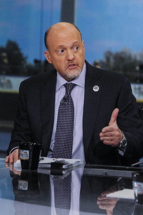 #TweetThePress: David Gregory Interviews Jim Cramer