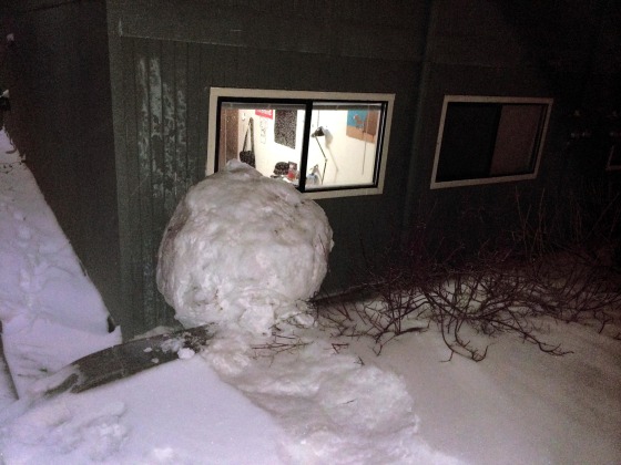 Abominable Snowball: 800-Pounder Damages College Dorm