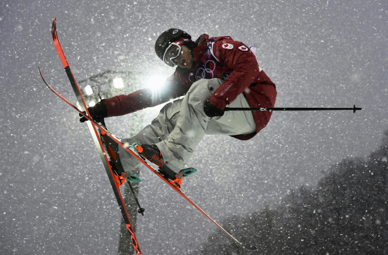 Men's Freeski Lights Up Sochi Halfpipe