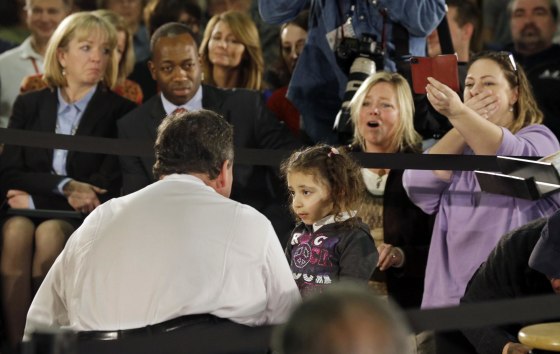 Sandy Victim, 3, Tells Christie 'My House Is Still Broken'