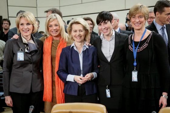 A First: Five Women Defense Chiefs Shatter NATO's Glass Ceiling