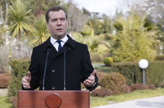 Russia's Medvedev Predicts 'New Revolution, New Bloodshed'