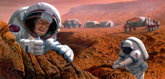 America's Long-Term Space Goal: Let's Put Humans on Mars
