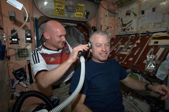 World Cup Wager: U.S. Astronauts Shave Heads After Loss