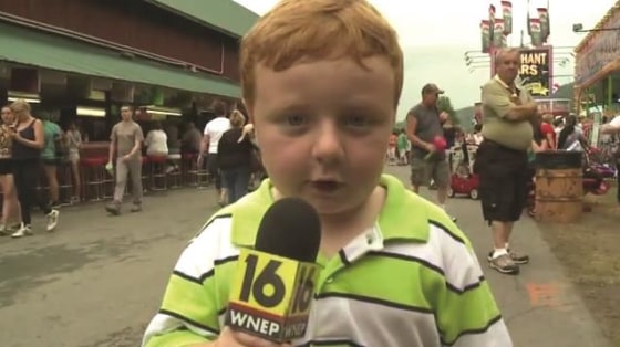 Future Anchor? 5-Year-Old Takes Over Pennsylvania Newscast