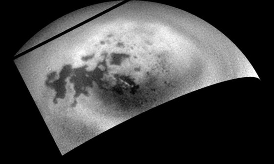 Cassini Probe Watches Methane Clouds Waft Over Titan's Seas