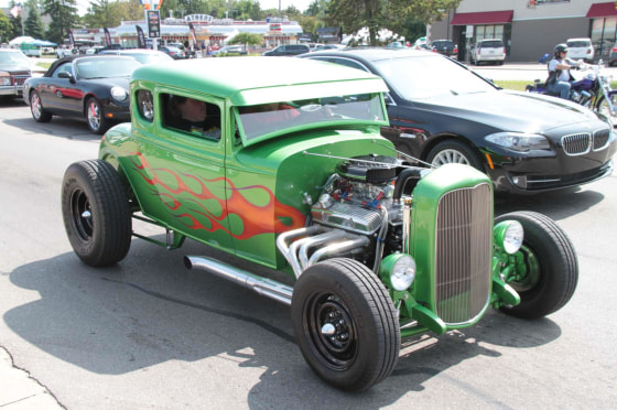 Fluorescent Green Hot Rods Hot Rods Take Down Spartanburgers 12 5
