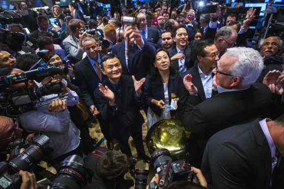 Alibaba IPO Makes Founder Jack Ma China's Richest Man