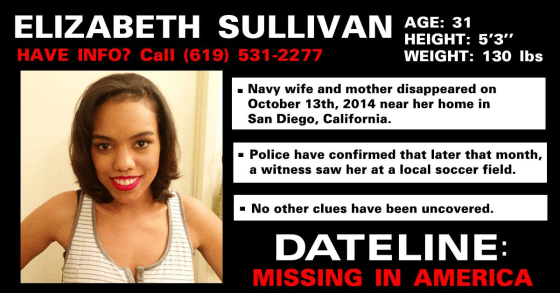 Missing in America: Elizabeth Sullivan
