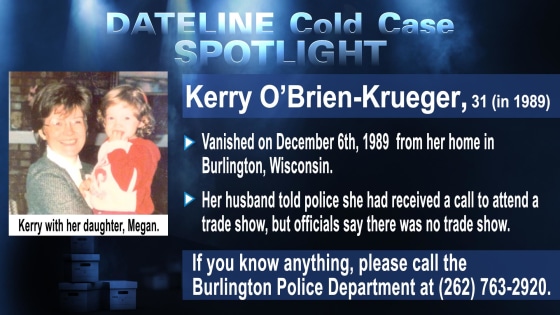 COLD CASE SPOTLIGHT: Kerry O'Brien-Krueger