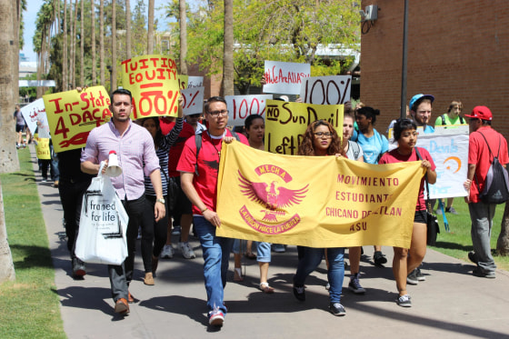 Dreamers March For In-State Tuition At Arizona State University