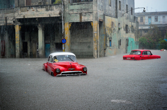 Havana Hit With Heavy Rain, Flooding