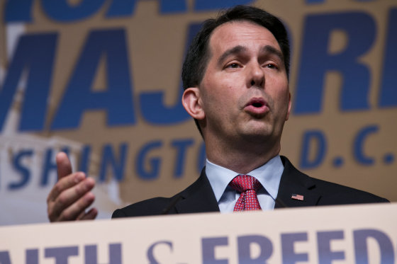 Scott Walker Announces Campaign Blitz After 2016 Announcement