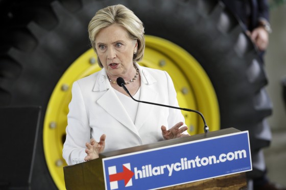 Hillary Clinton Pledges to Take on Gun Violence