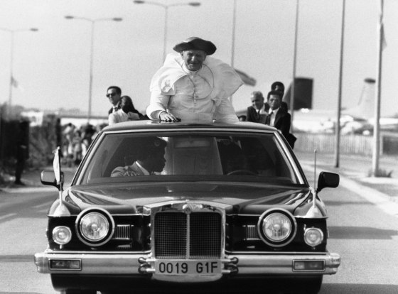 See the Evolution of the Popemobile